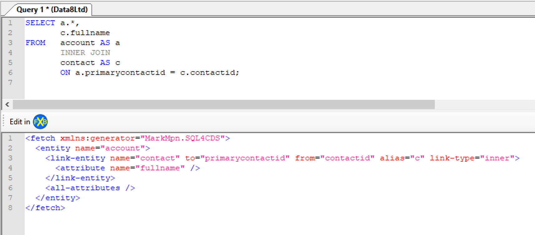 Inside Fetchxml Pt 1 Attribute Mark Carrington