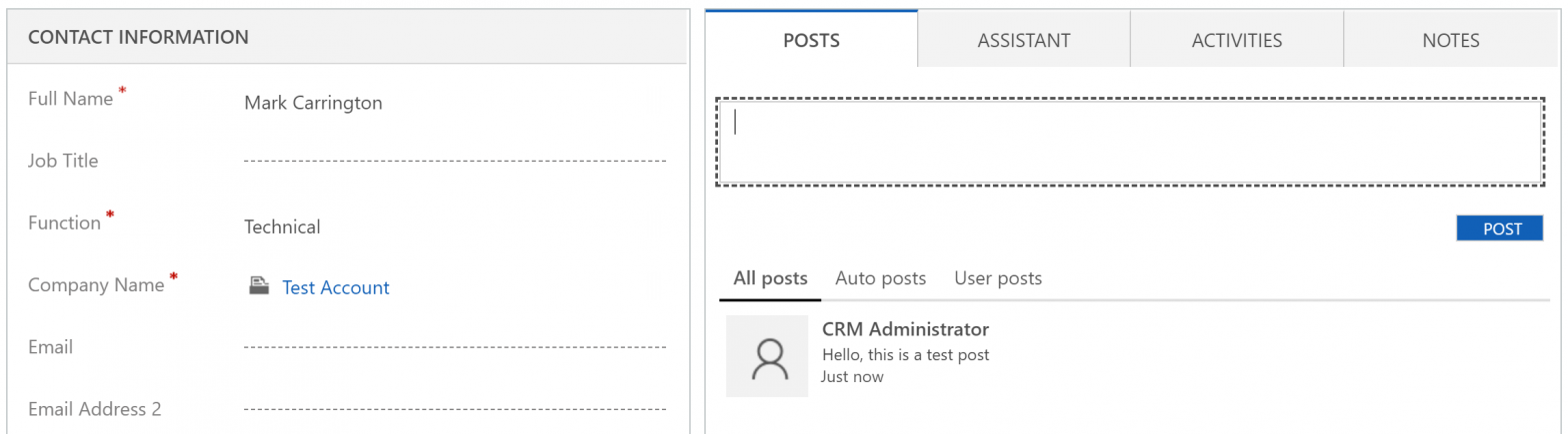 My first bot - D365 Notifications - Mark Carrington